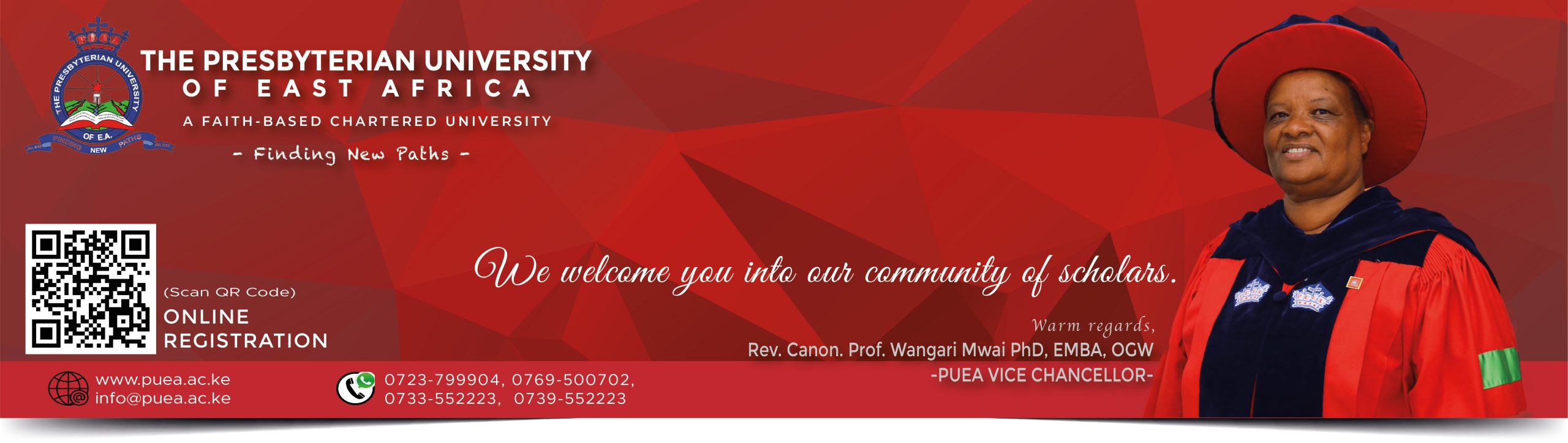 Homepage - The Presbyterian University of East Africa
